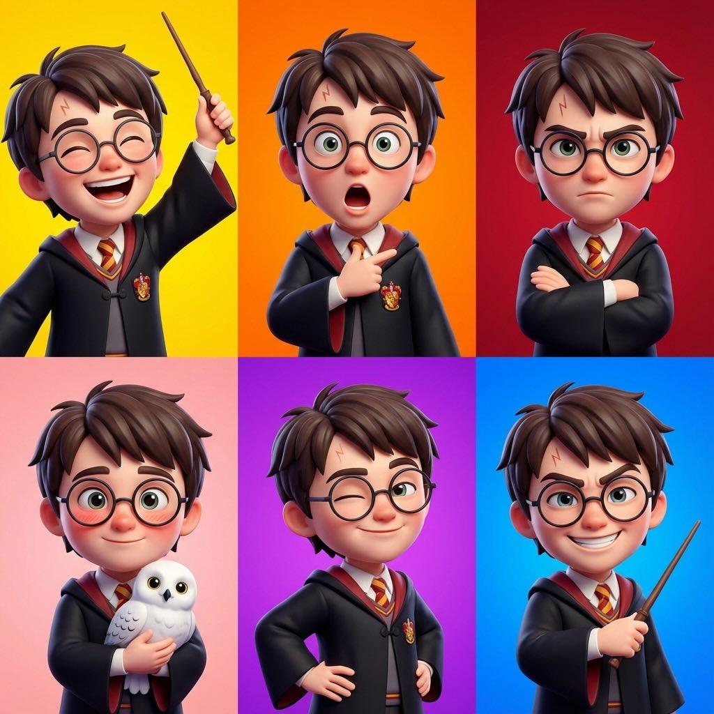 3D Cartoon Style Characters